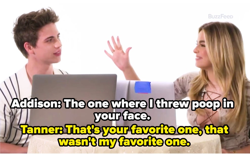 Addison Rae And Tanner Buchanan He's All That Interview