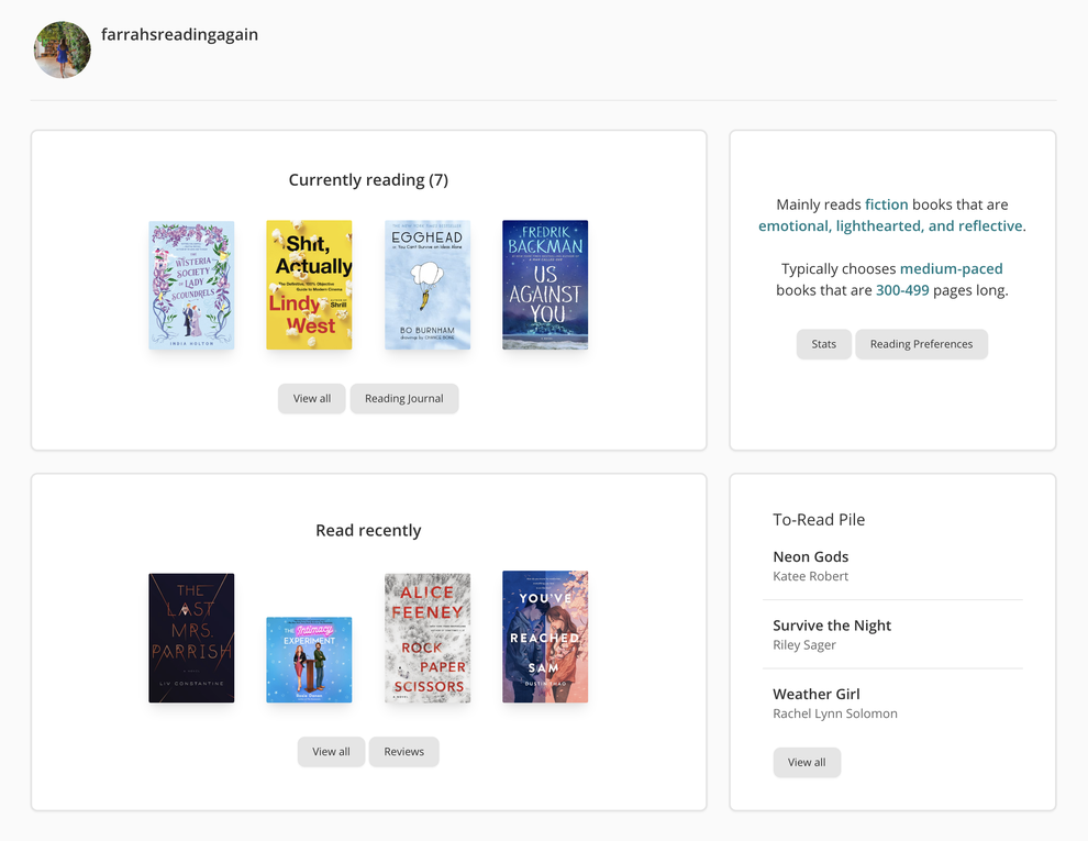 The Storygraph App Versus Goodreads Account