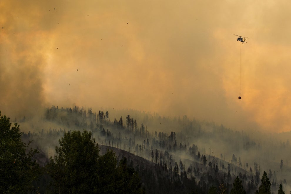 Photos Show How Overwhelming The Dixie Fire Is In California