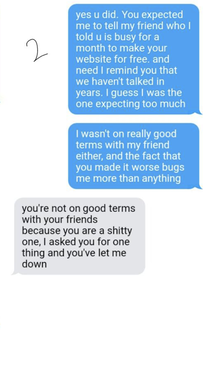 21 Entitled Friends Who Sent Some Infuriating Texts