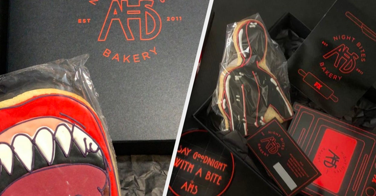 American Horror Story Night Bites Bakery Cookies