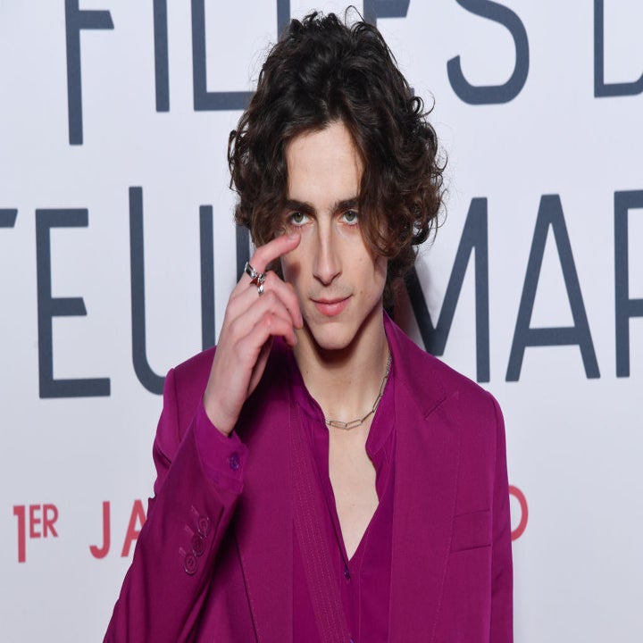 Timothée Chalamet White Converse And Suit Met Gala 2021