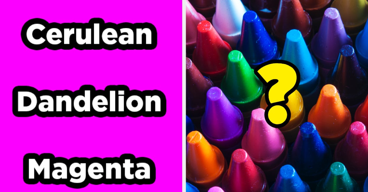 Can You Name All The Crayola Colors?