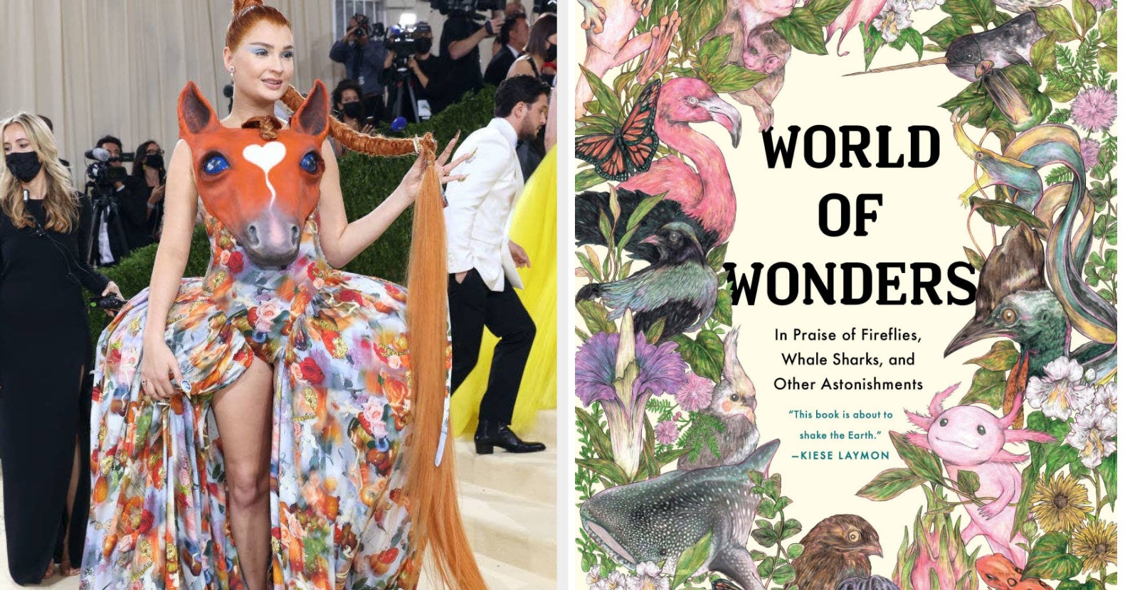 Met Gala And Book Cover Pairings