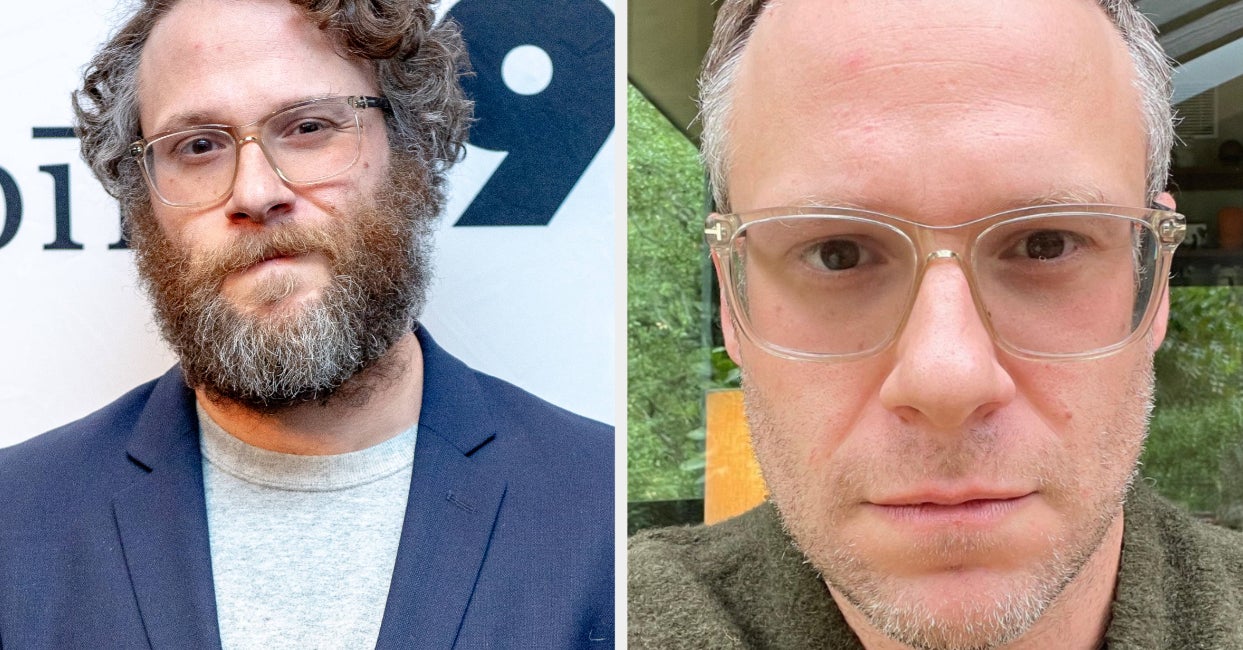 Seth Rogen Just Debuted A Totally Different Hairstyle