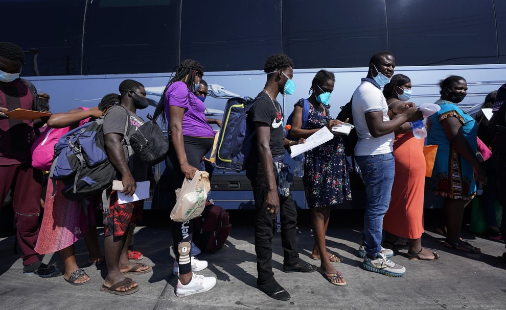 Photos Show Haitian Immigrants At Del Rio, Texas, Camp