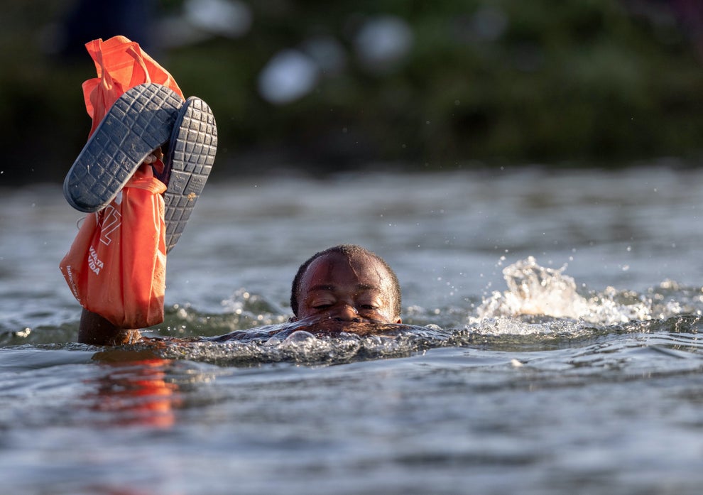Photos Show Haitian Immigrants At Del Rio, Texas, Camp