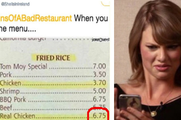 Twitter Asked People For "Signs Of A Bad Restaurant" And The Responses ...