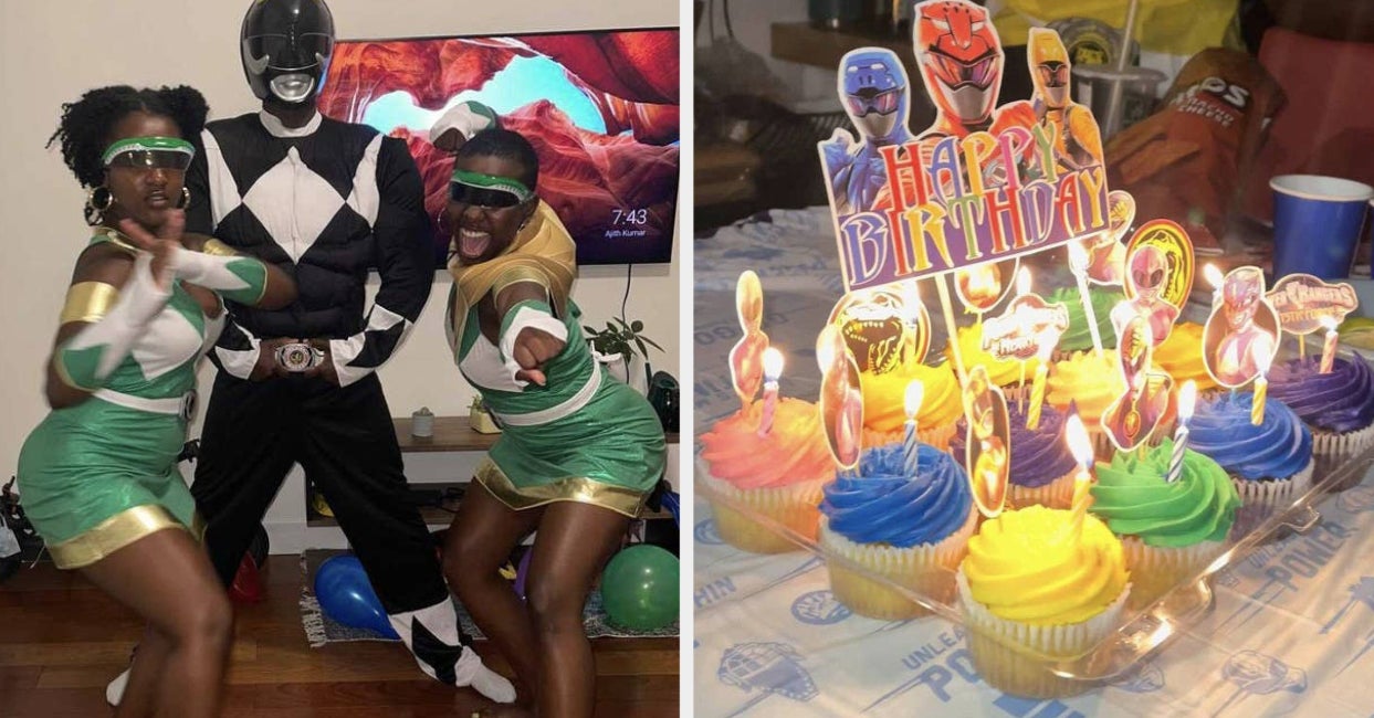 "Power Rangers"–Themed Birthday Party Goes Viral