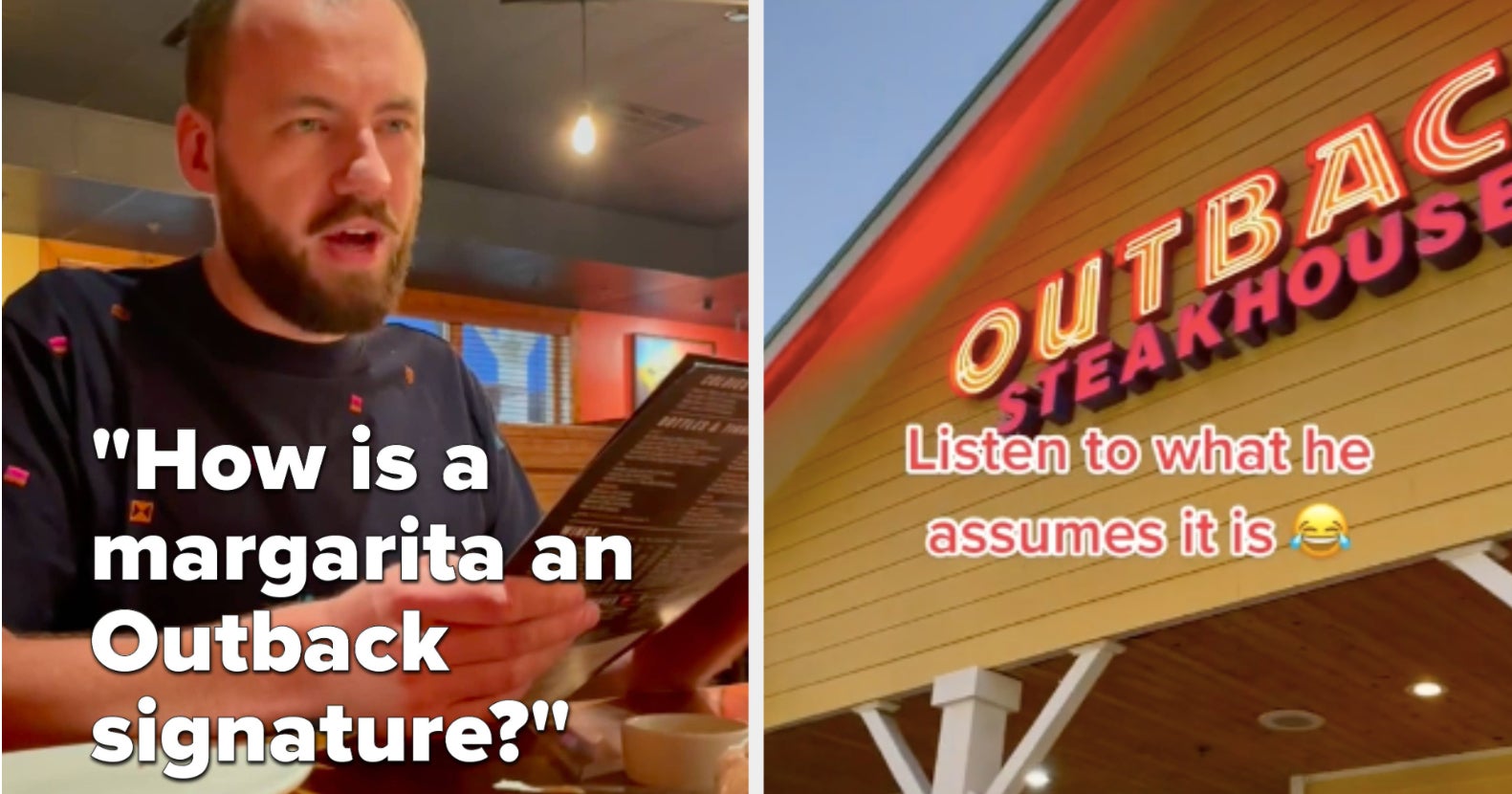 American Takes Australian Boyfriend To Outback Steakhouse