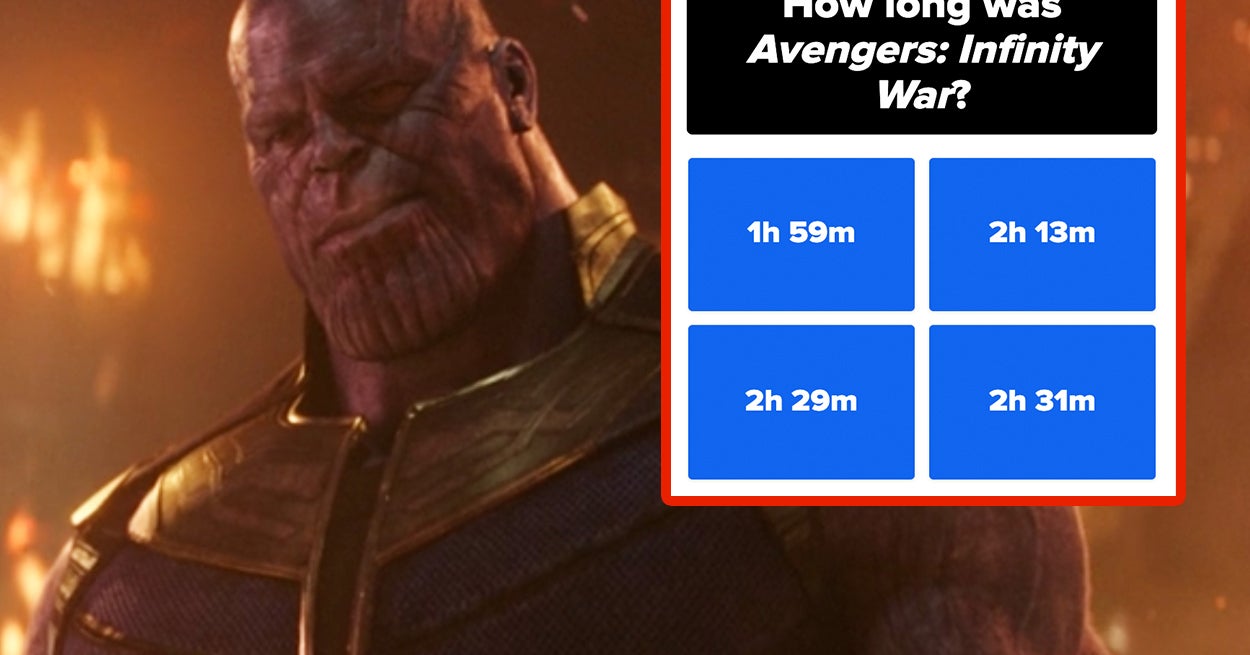 Avengers Infinity War Trivia Quiz
