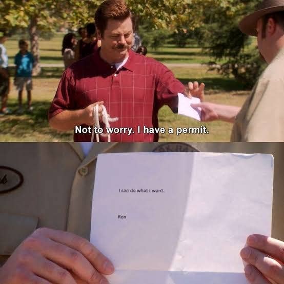 ron swanson rules