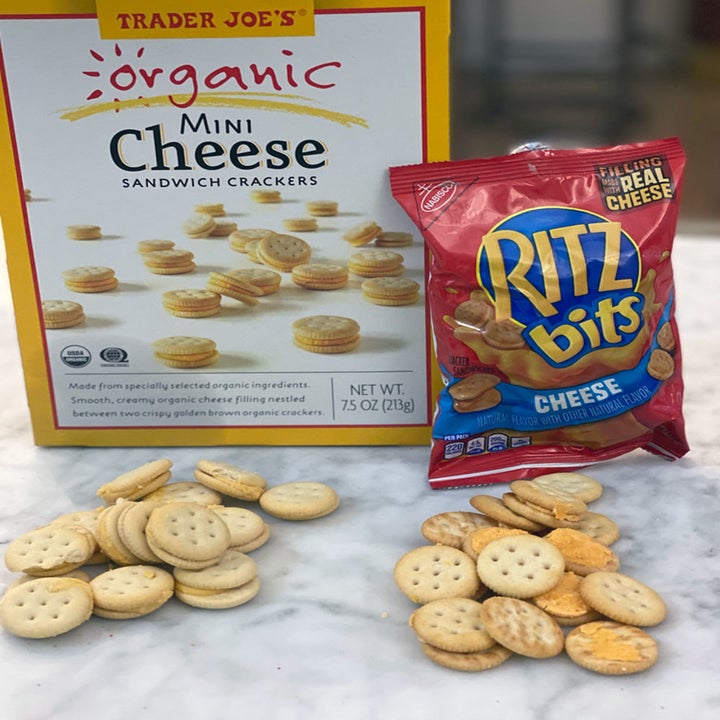 Trader Joe's Knockoff Products Versus Brand Name Foods