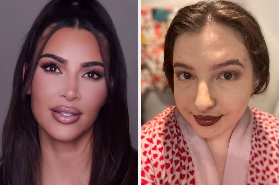 kim kardashian makeup routine