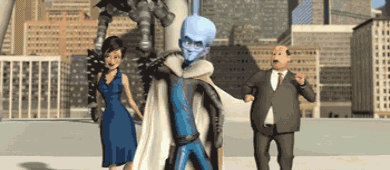 titan dancing gif megamind