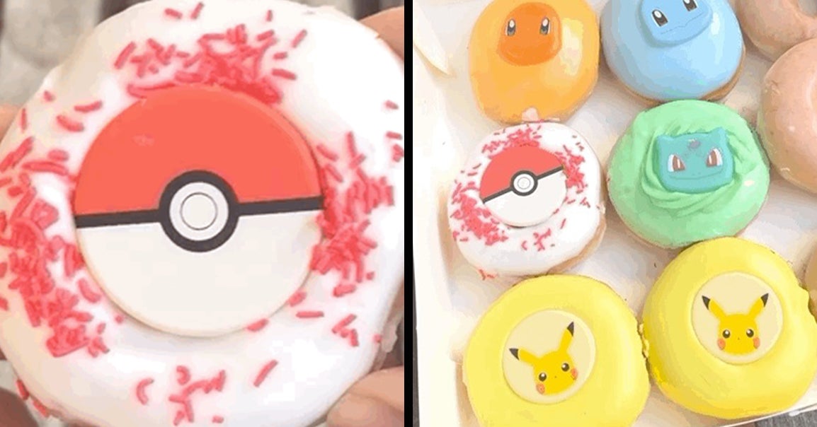 Krispy Kreme Now Have "Pokémon" Doughnuts, So Get Ready To Catch 'Em All