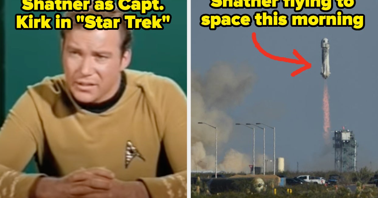 William Shatner Went To Space