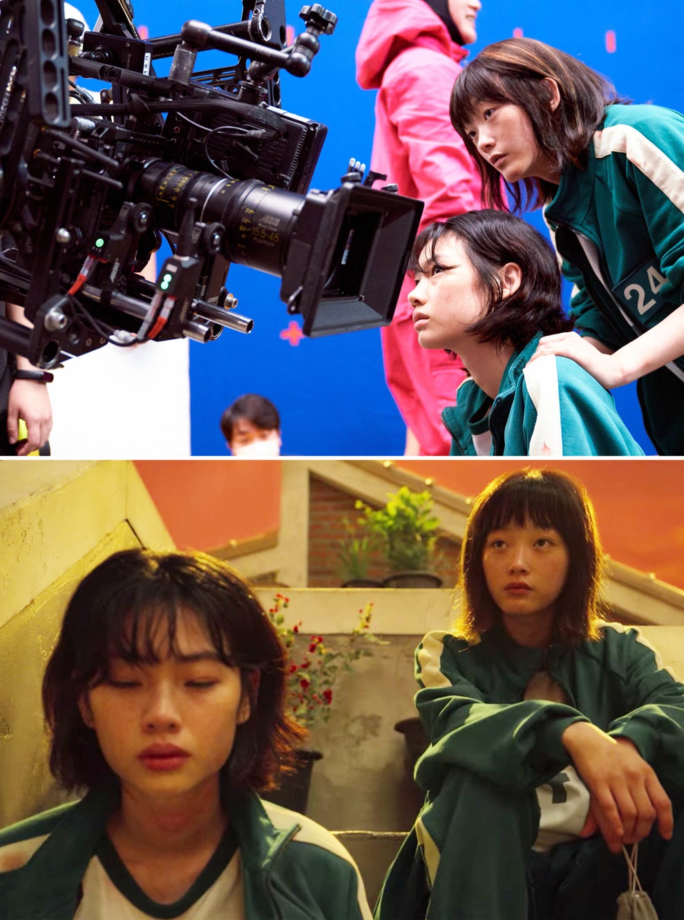 31 Squid Game Moments Vs Behind The Scenes Photos