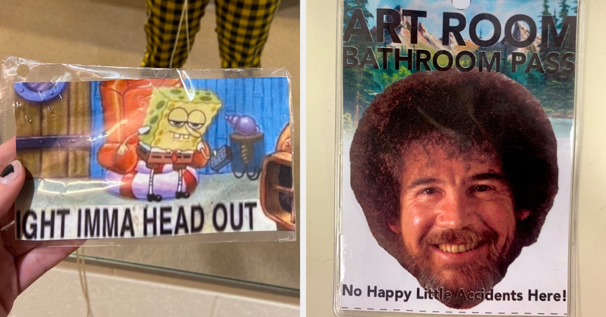 35 Times Teachers Truly Went Above And Beyond With Their Hall Passes