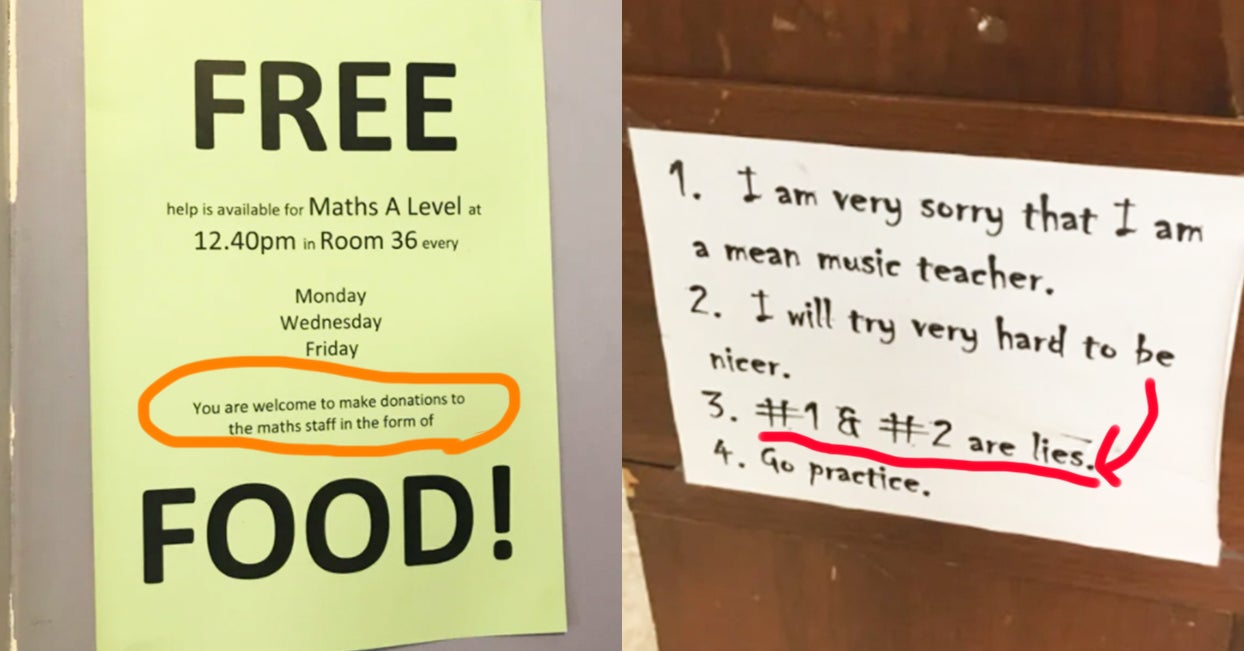 21 Hilariously Bad School Signs