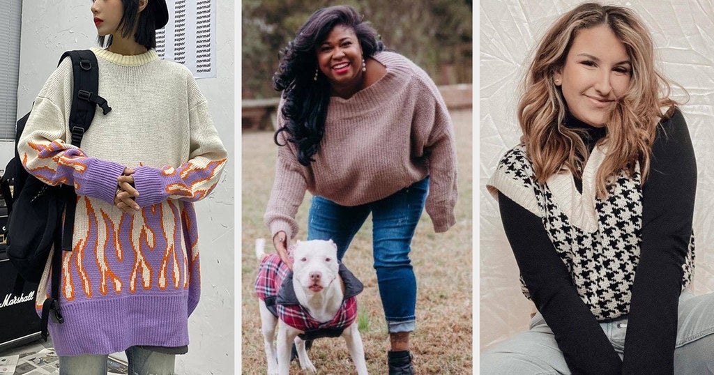 33 Snuggly Sweaters To Get Lost In All Winter