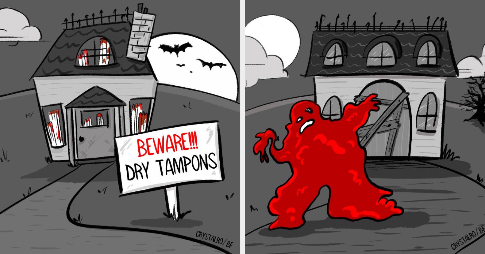 17 Haunted Houses People With Periods Would Find Scary