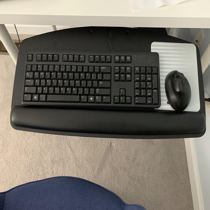 19 Best Under-Desk Keyboard Trays That'll Save Space