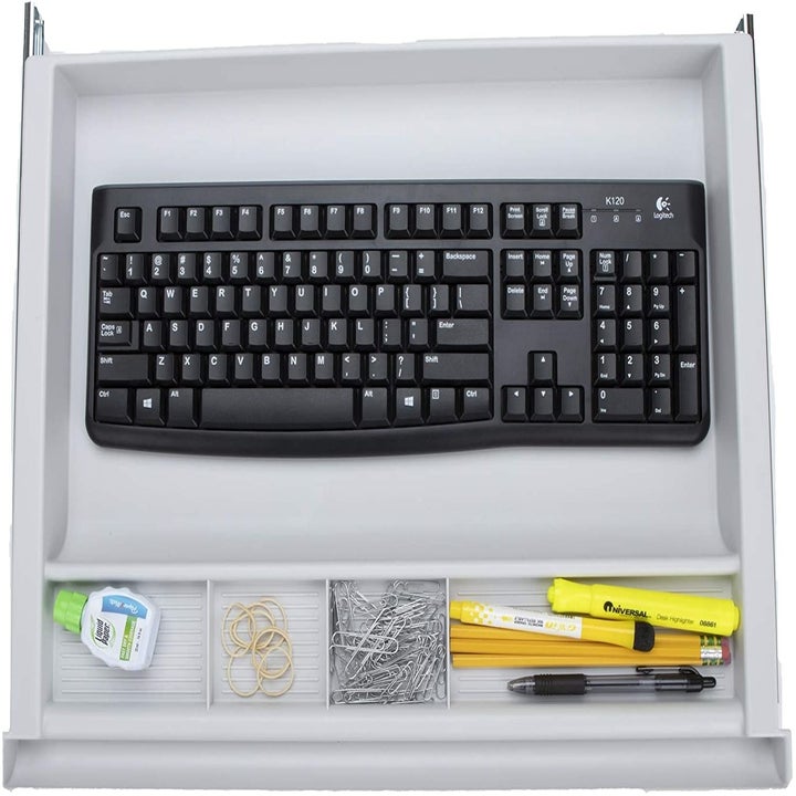 19 Best Under-Desk Keyboard Trays That'll Save Space
