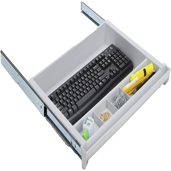 19 Best Under-Desk Keyboard Trays That'll Save Space