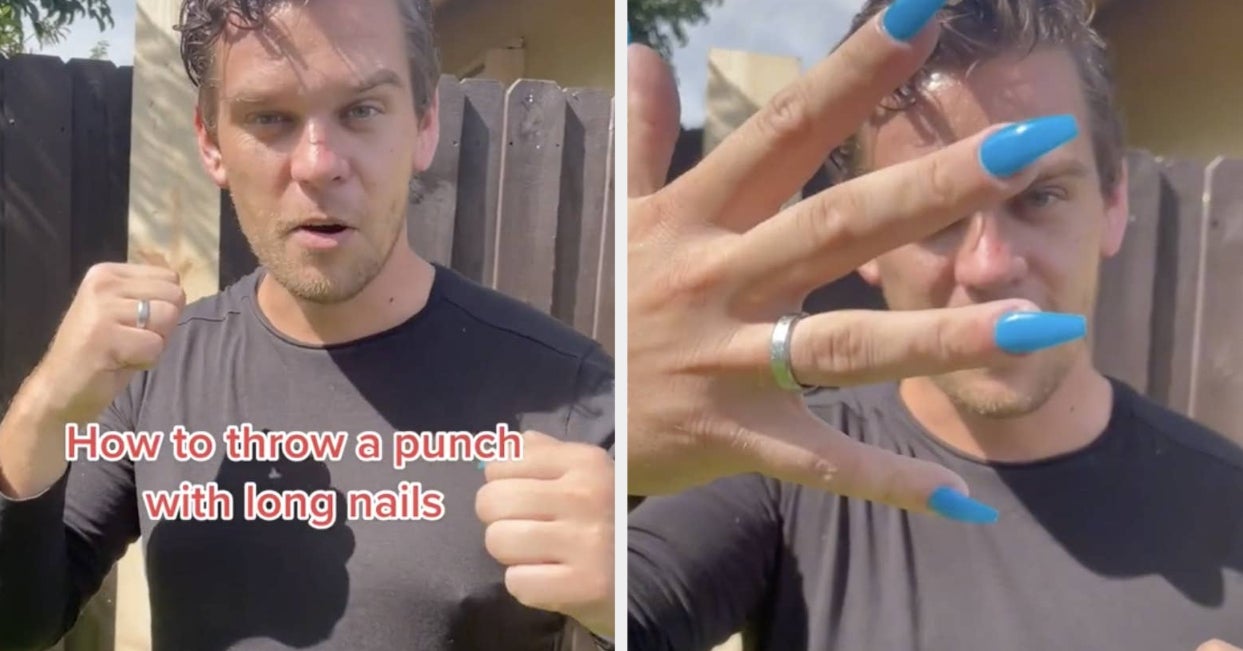 Marine Teaches Self-Defense With Acrylics On