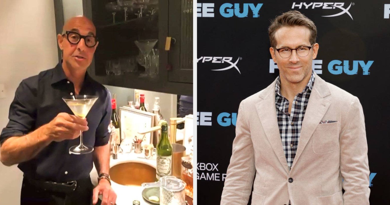 Ryan Reynolds Calls Stanley Tucci A Snack