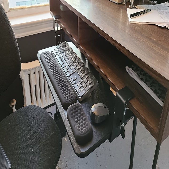 17 Best Under-Desk Keyboard Trays That'll Save Space