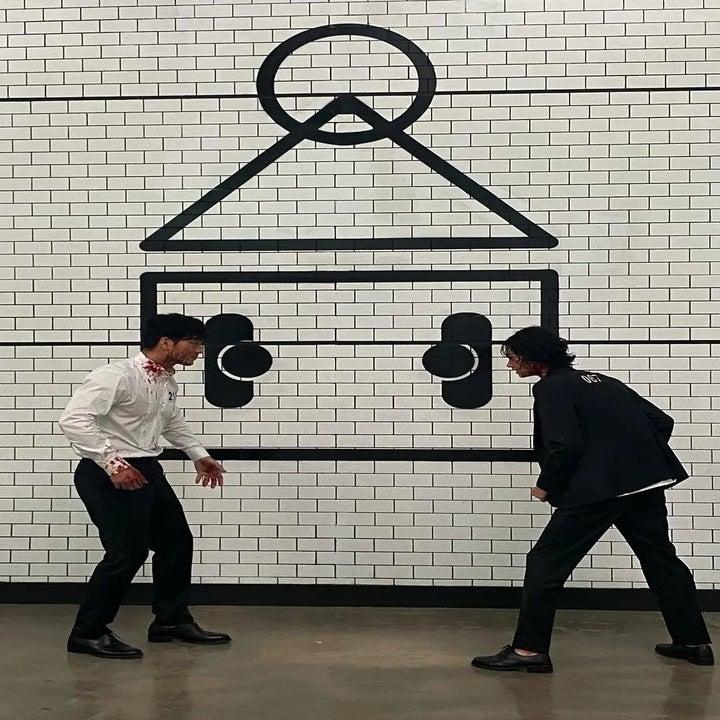 "Squid Game" Behind The Scenes Cast Photos