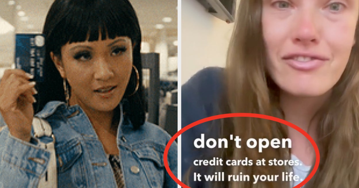 Tiktok Woman Advises Against Store Credit Cards