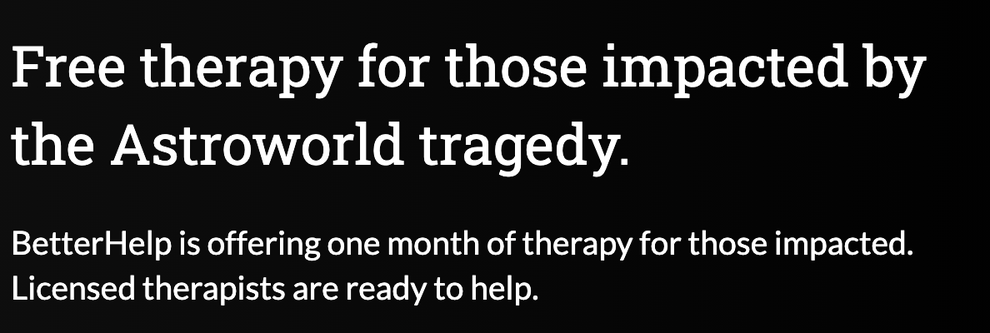 Travis Scott Astroworld BetterHelp Controversy Explained