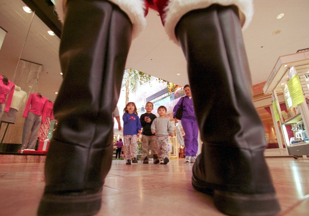 Long Live Mall Santas! Photos Of The Holiday Tradition That Never Dies