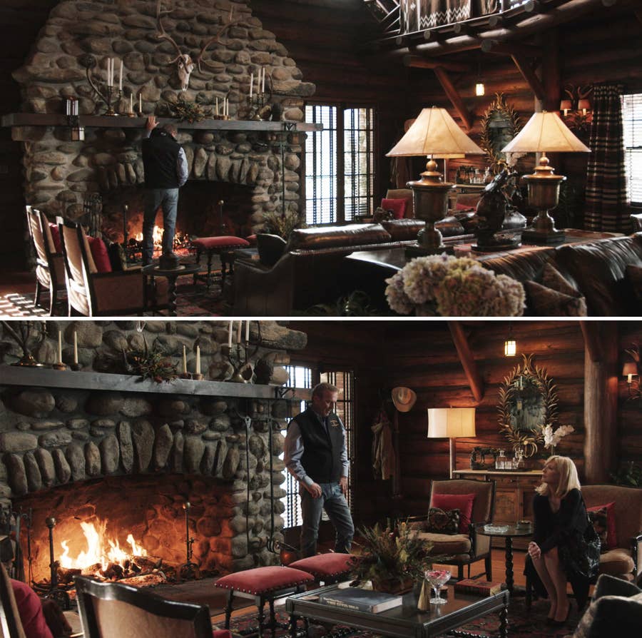 yellowstone house inside