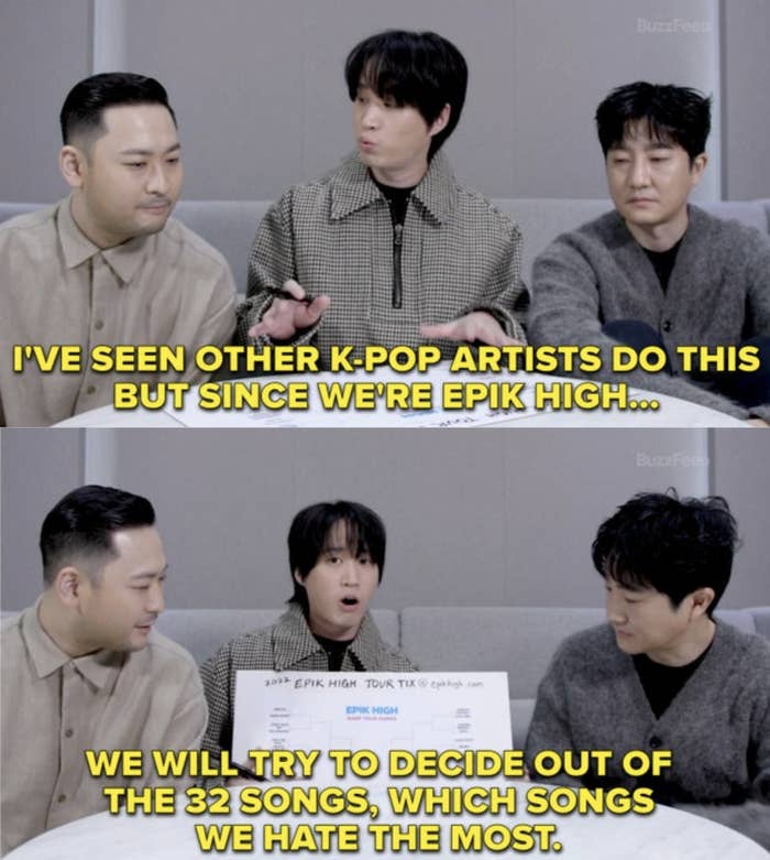 Epik High Rank Their Songs
