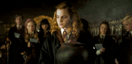 Hermione Raising Hand Gif