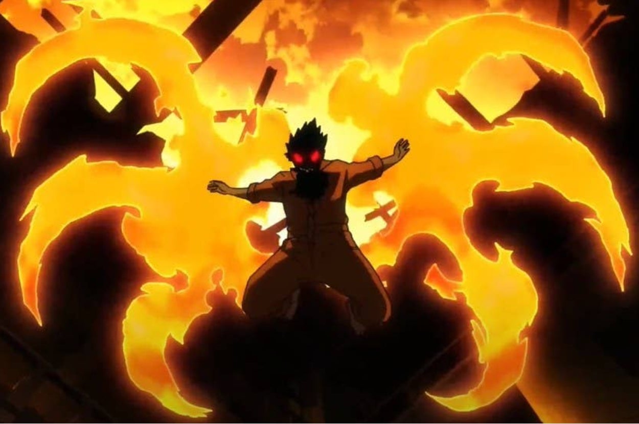 fire demon anime