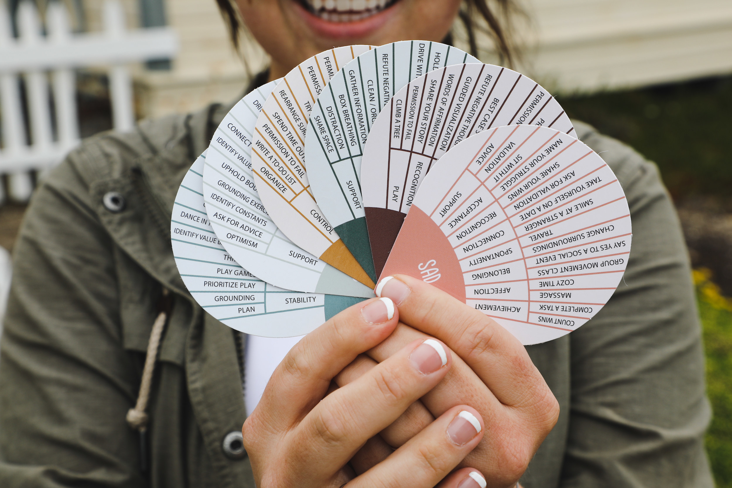 The Recovery Box Feelings Wheel For Anxiety