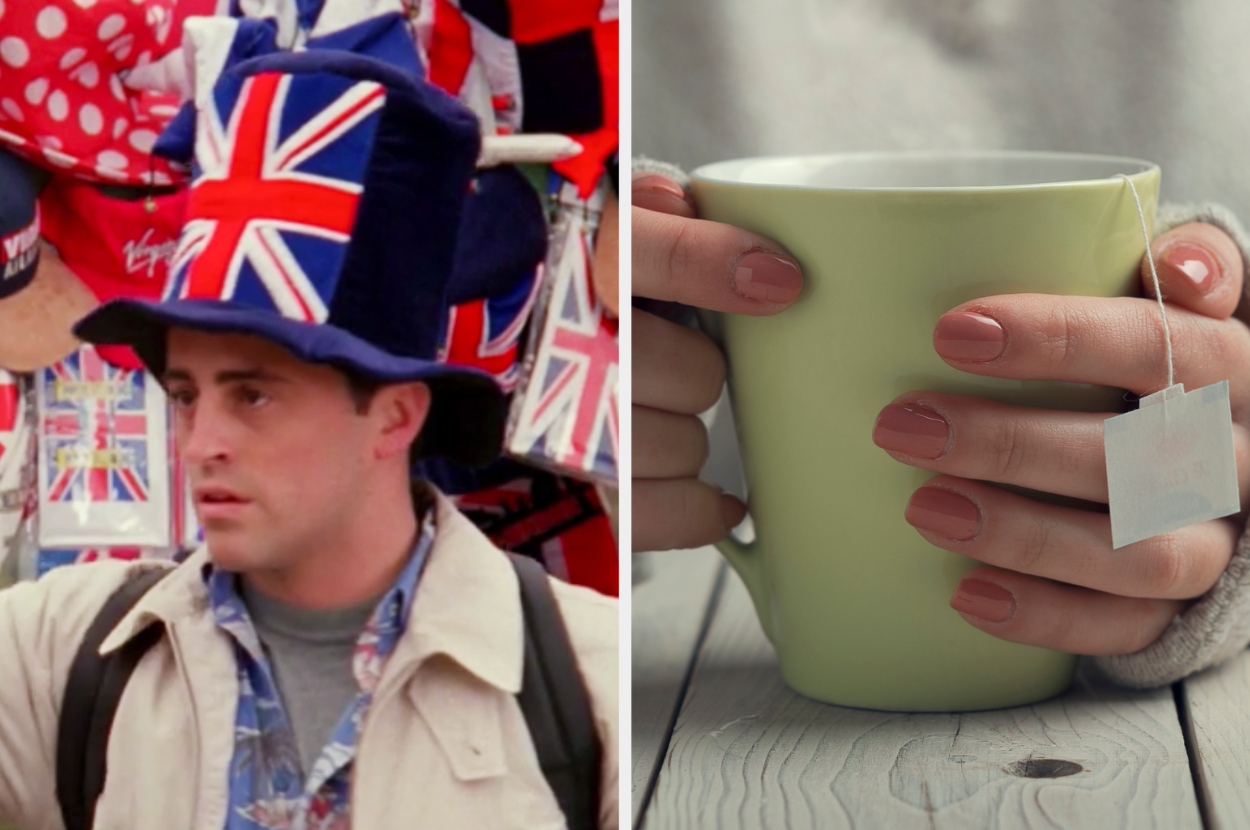 British People Drinking Tea