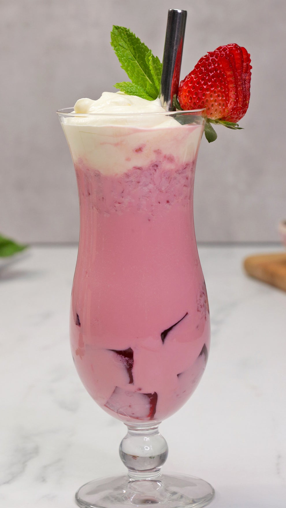 Raspberry Flummery Shakes