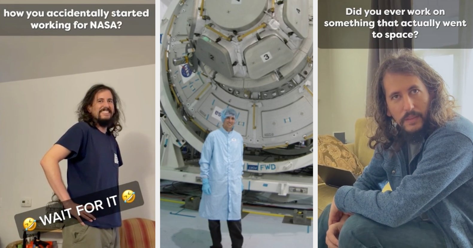 Man Doesn't Realize He's Hired By NASA