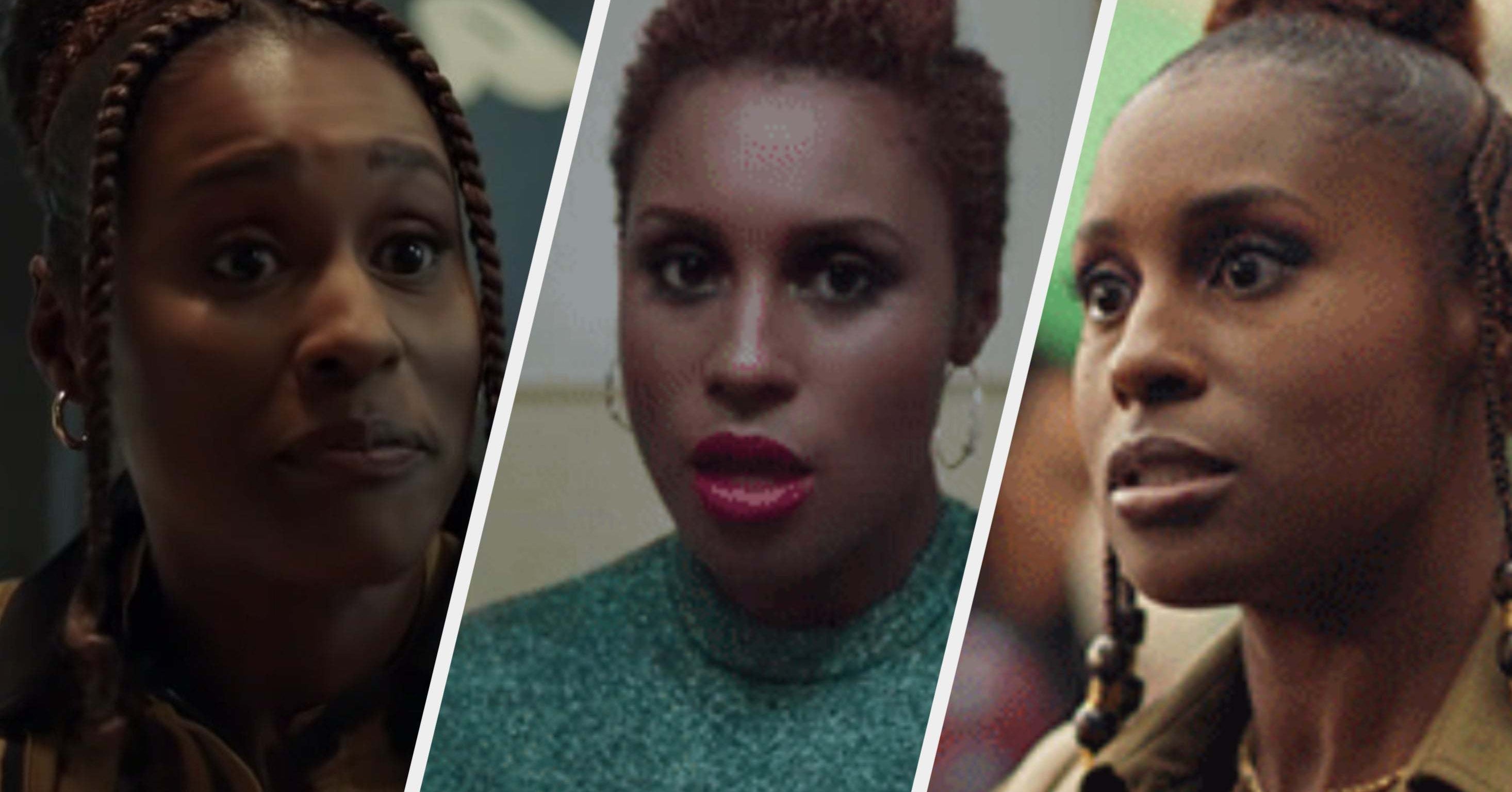 Issa Rae Hair Moments On Insecure
