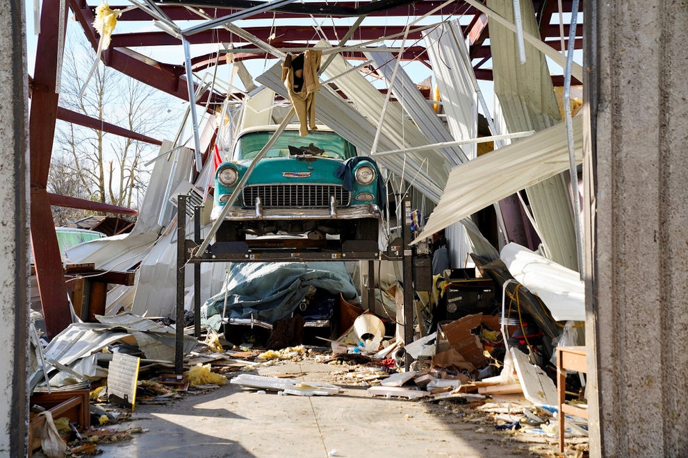 Photos Show Devastation Of Tornadoes That Hit 6 States
