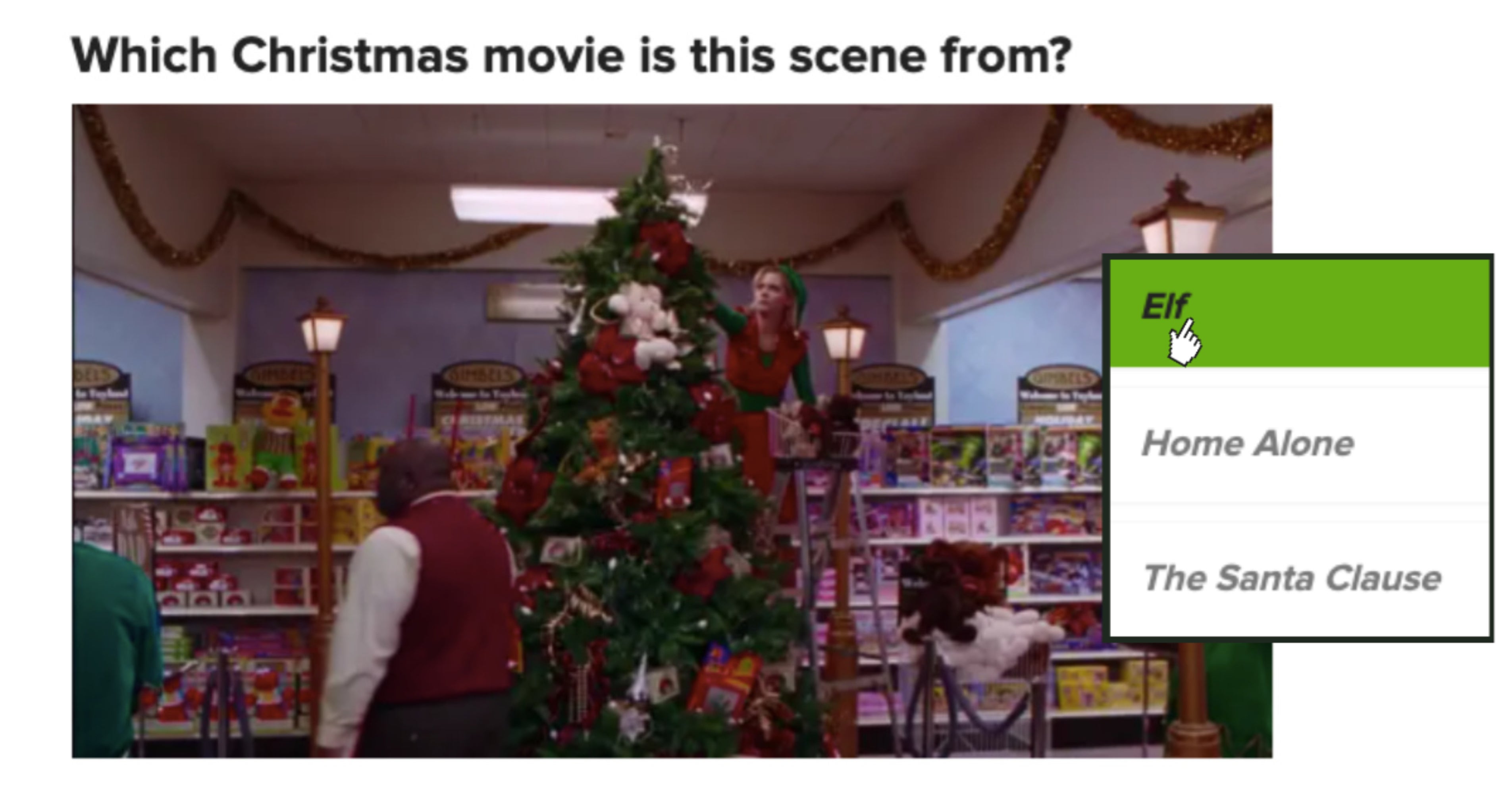 Christmas Quiz:Can You Guess The Movie Based Off Scene