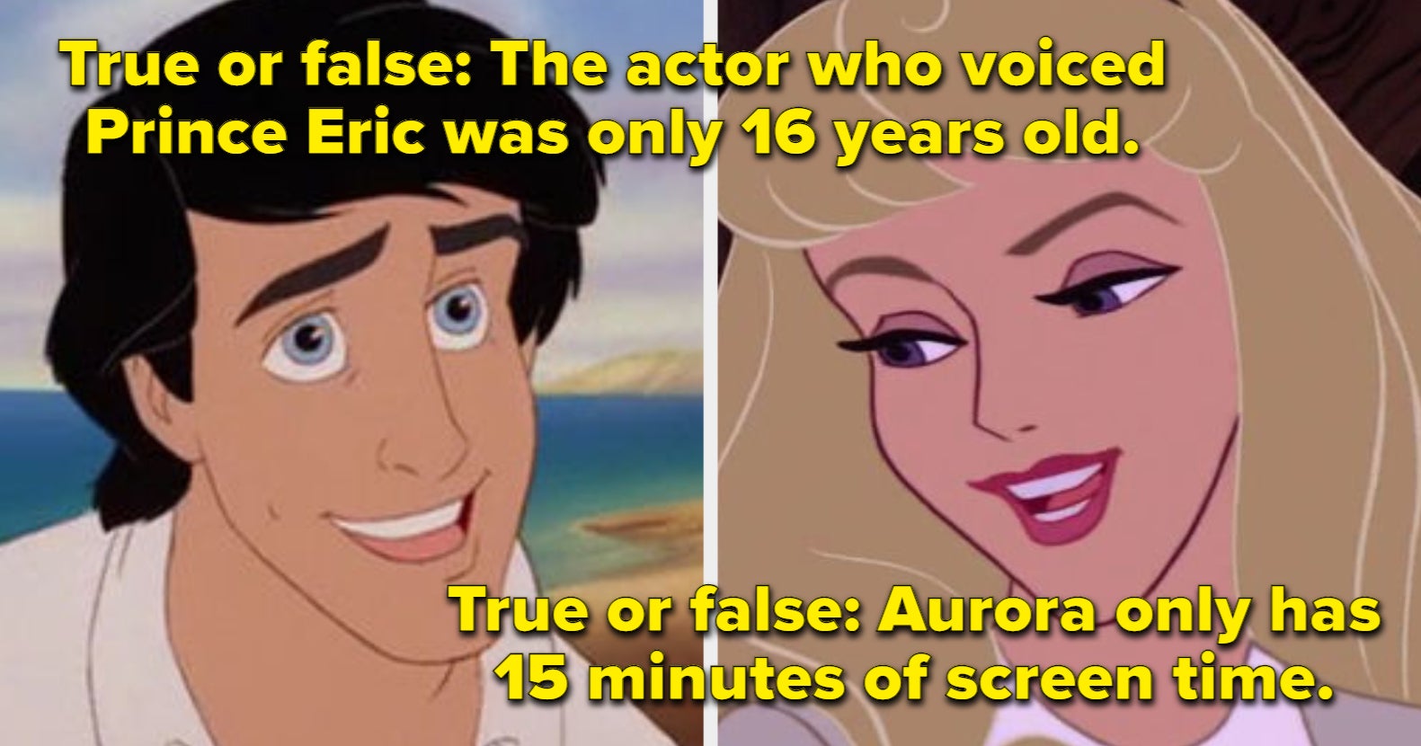 Disney True Or False Quiz