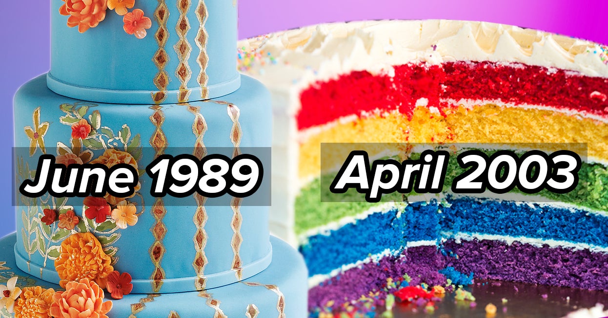Bake A 7-Layer Cake To Reveal Your Birth Month And Year