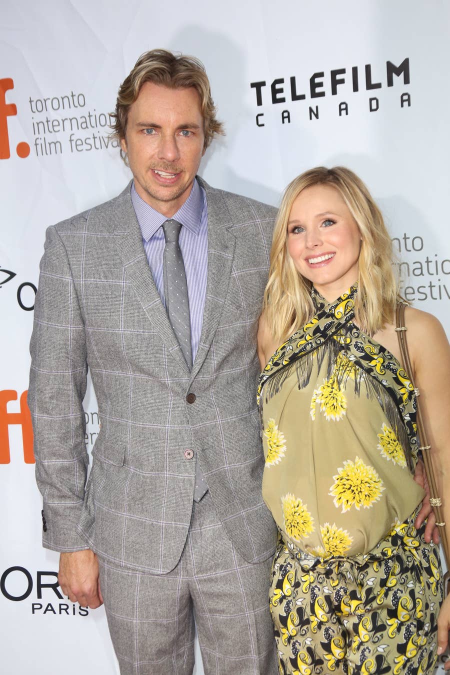 kristen bell wedding day